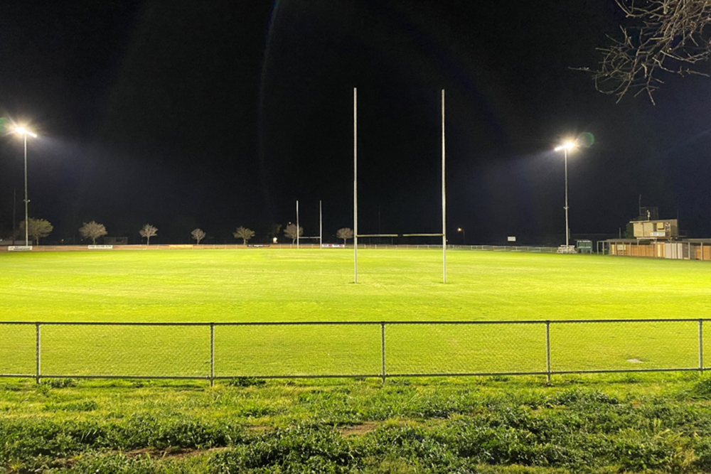 Sports lighting | Services | Affinity Electrical Technologies